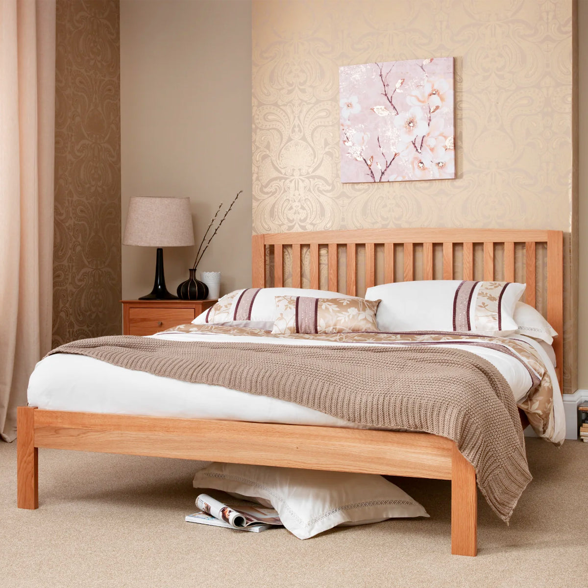 Bed Frames - Metal, Wooden, Leather and Fabric
